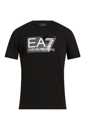 EA7 T-shirt Size Cotton, Elastane - Black