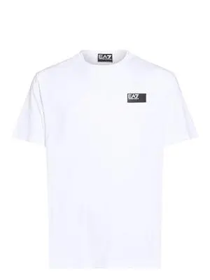 EA7 T-shirt Size Cotton - White
