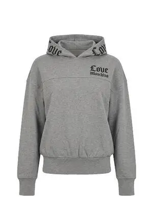 Moschino Cotton And Elastane Sweatshirt - Grey