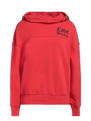 Moschino Cotton And Elastane Sweatshirt - Red