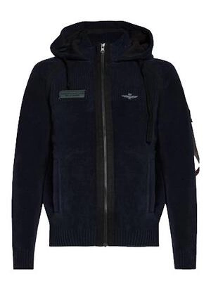 AERONAUTICA MILITARE Cardigan Size Cotton - Blue