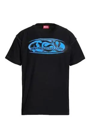 DIESEL® T-shirt Size Cotton - Black