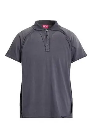 DIESEL® Polo Shirt Size Cotton - Grey