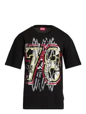 DIESEL® T-shirt Size Cotton - Black