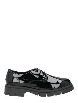 NILA & NILA Lace-up Derby Shoes In Patent Leather - Black