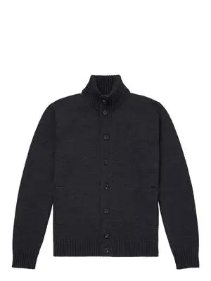 SLOWEAR Wool Cardigan - Gray