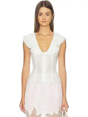 Retrofete Myrth Top - White