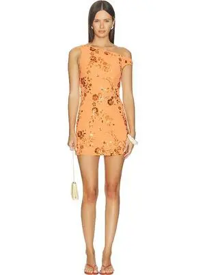 MORE TO COME Josefina Mini Dress - Orange
