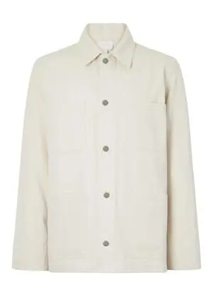 A.p.c. Cotton-twill Overshirt - Neutrals