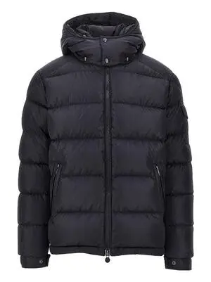 Moncler MONCLER Maya Hooded Down Jacket Blue