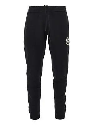 MONCLER Weatpant With Felt Logo Patch Man