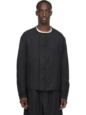 Adidas Y-3 Sport Uniform Adaptive Collarless Blouson - Black