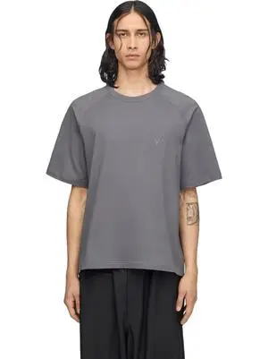 Adidas Y-3 Boxy Short Sleeve Tee - Grey Five