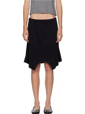 GIMAGUAS Gimaguas Black Jersey Skirt