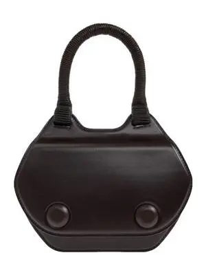 LEMAIRE Frog Mini Tote Bag - Brown