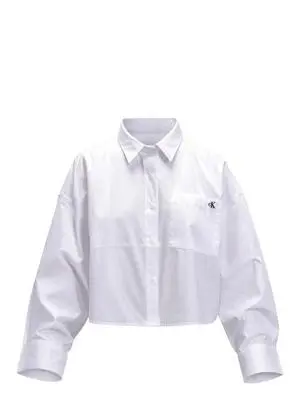Calvin Klein Calvin Klein Jeans Long Sleeve Shirt With Embroidered Logo No
