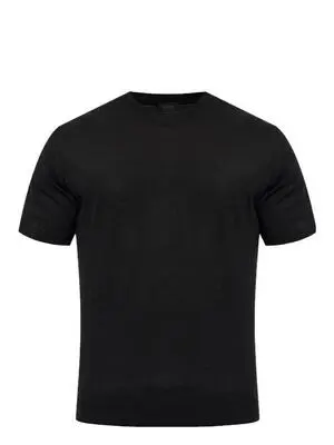 Brioni Brioni Fine Knit Crew-Neck T-Shirt No