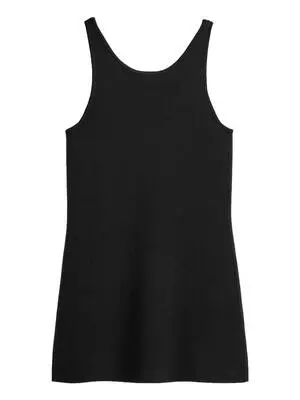 TOTEME Sleeveless Round Neck Top - Black