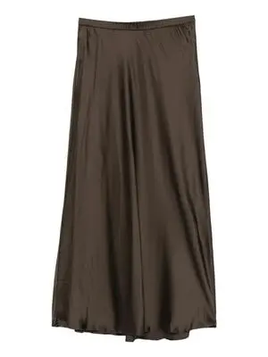 SAMSOE SAMSOE Elasticated Midi Skirt - Deep Forest