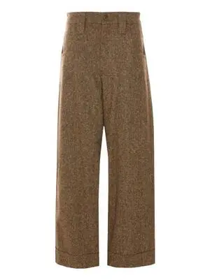 BRUNELLO CUCINELLI Brunello Cucinelli Tailored Tweed Trousers