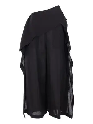 Issey Miyake All Squares Trousers - Black