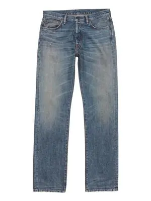 Acne Studios 1996 Medium Wash Regular Fit Jeans - Blue