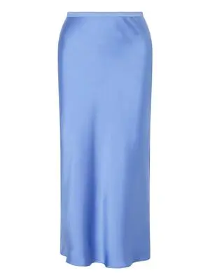 ANINE BING Bar Midi Skirt - Blue