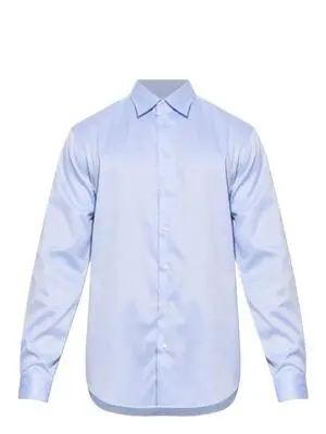 Emporio Armani Long-sleeved Shirt - Blue