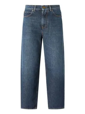 Pinko Straight Leg Jeans - Medium Blue