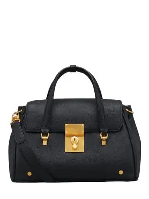 Thom Browne Small Bolton Top Handle Bag - Black