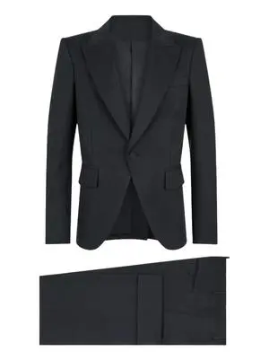 Dsquared2 Notched Pocket Suit - Black