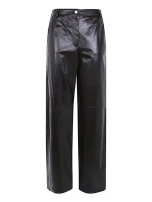 Max Mara Mstlegno Straight Leg Pants - Black