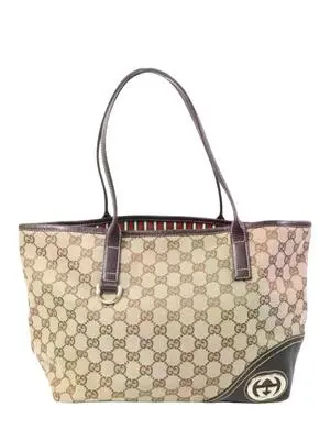Gucci Gg Canvas Tote Bag - Neutrals