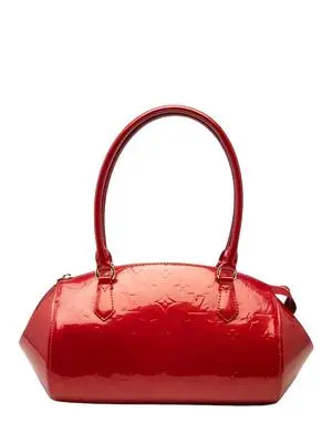 LOUIS VUITTON Monogram Vernis Sherwood Pm Shoulder Bag - Red