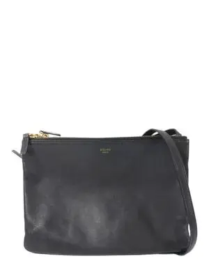 Celine Trio Cross Body Bag - Black