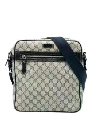 Gucci Gg Supreme Crossbody Bag - Neutrals
