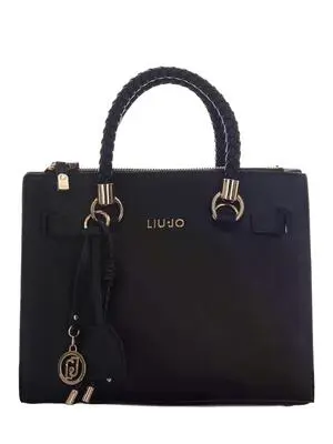 Liu Jo Small Logo-charm Satchel Bag - Black