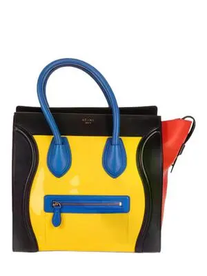 Celine Luggage Tote Bag - Yellow