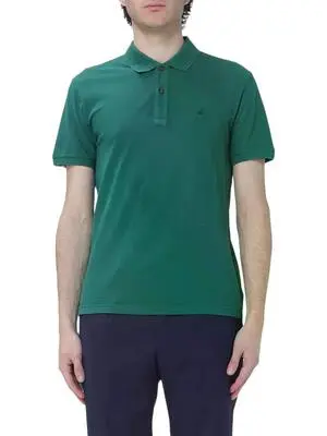 BROOKSFIELD Logo-embroidered Cotton Polo Shirt - Green
