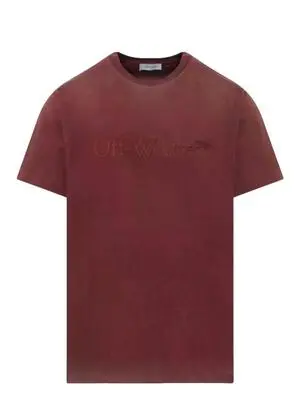 Off-White Logo-print T-shirt - Red