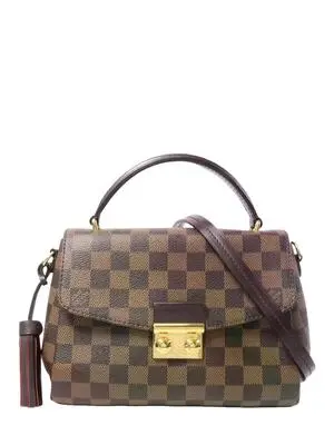 LOUIS VUITTON Louis Vuitton Croisette Damier Tote Bag Brown