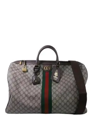 Gucci Ophidia Web Duffle Bag - Neutrals