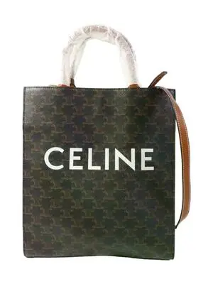 Celine Triomphe Cabas Tote Bag - Brown