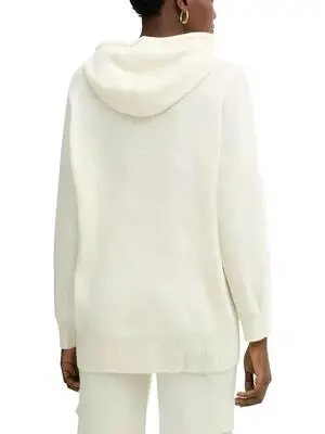 ERMANNO FIRENZE Sequinned Hoodie - Neutrals