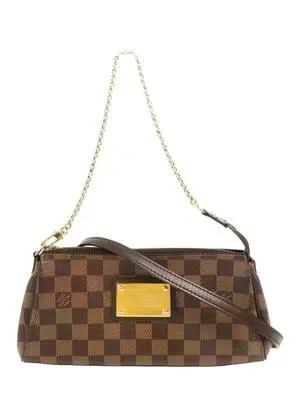 LOUIS VUITTON Damier Eva Shoulder Bag - Brown