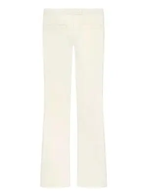 COURREGES White Bootcut Trousers - Neutrals