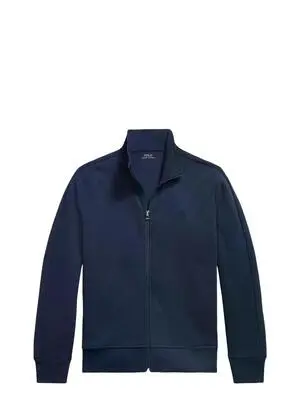 Polo Ralph Lauren Zip-up Sweatshirt With Embroidered Logo - Blue