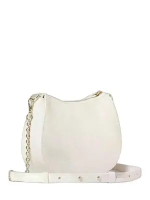 COCCINELLE C-easy Grained Leather Shoulder Bag - Neutrals
