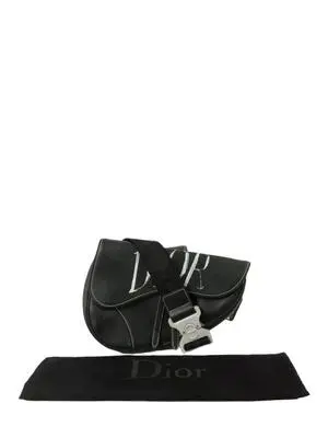 Dior Saddle Alex Foxton Shoulder Bag - Black