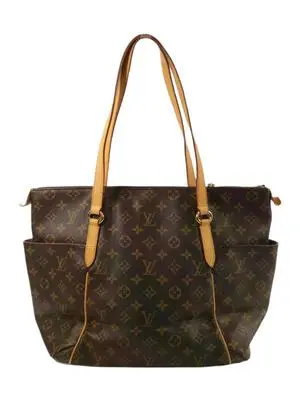 LOUIS VUITTON Monogram Canvas Mm Totally Tote Bag - Brown